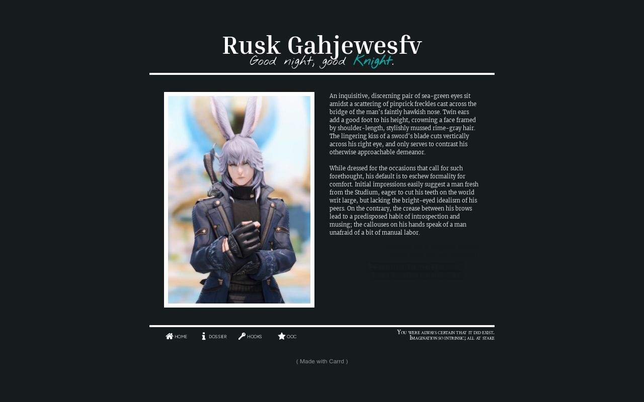 goodnight, good knight (copy)